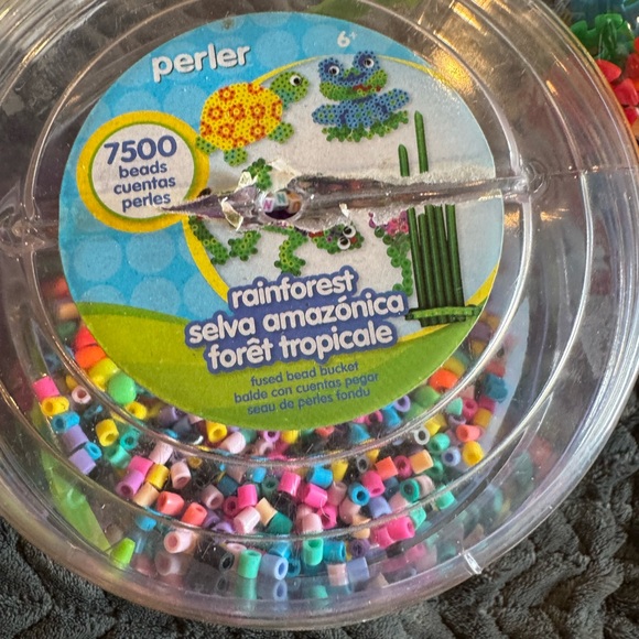 Perler | Toys | Perler Bead Buckets X2 And Bucket Of Brain Flakes ...